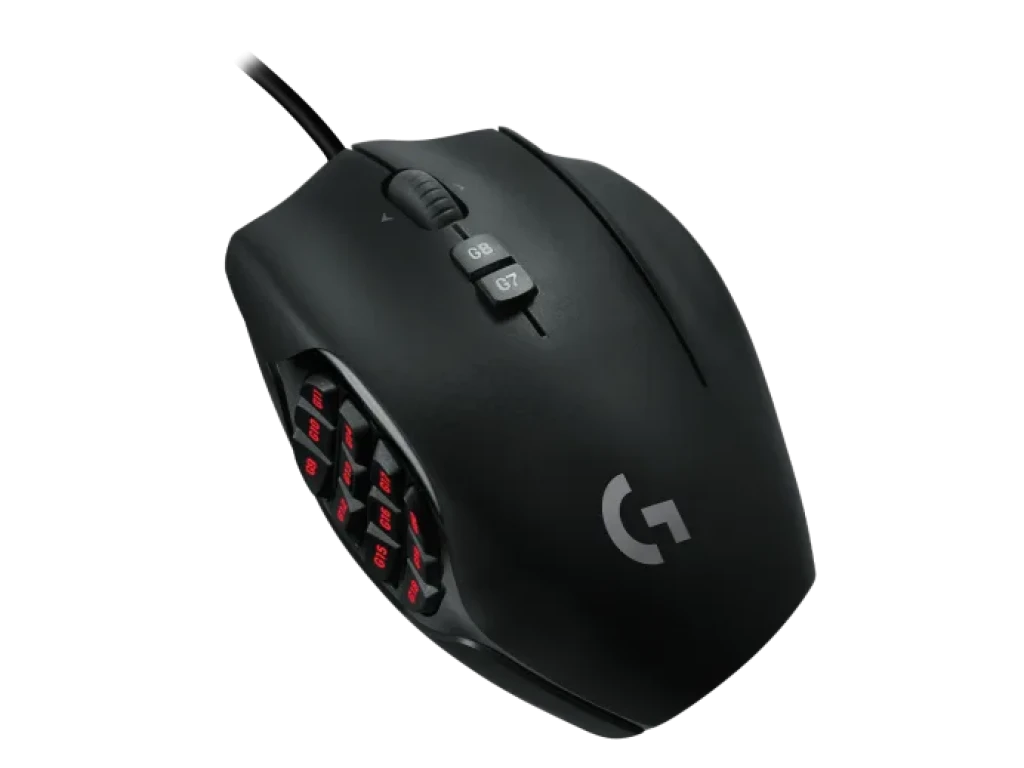MOUSE LOGITECH G600 ( 910-003879 ) GAMING | LED- RGB BLACK ...
